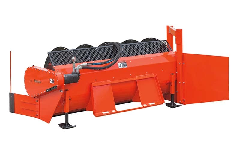 Creek View Composter - Windrowing Poultry Litter | Better Chicken Houses
