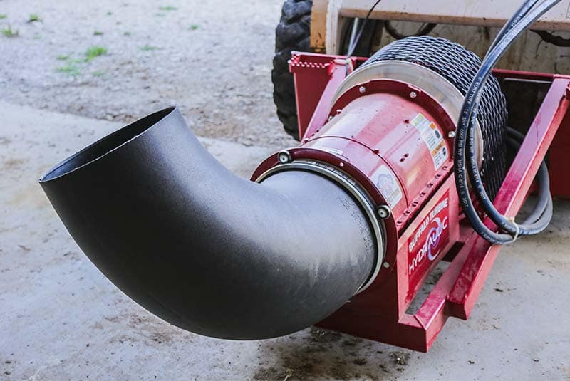Poultry House Blower for Sale for Skid Steers | Better Chicken Houses